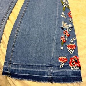 Jeans | Nwt High Rise Embroidered Bell Bottoms | Poshmark